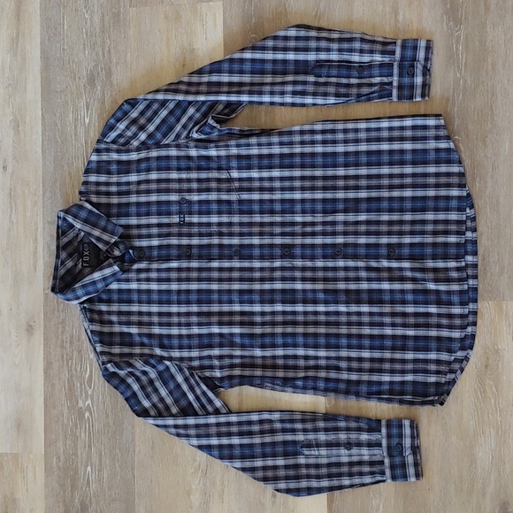 Fox | Shirts | Fox Heritage Forged Mens Long Sleeve Button Down Shirt ...